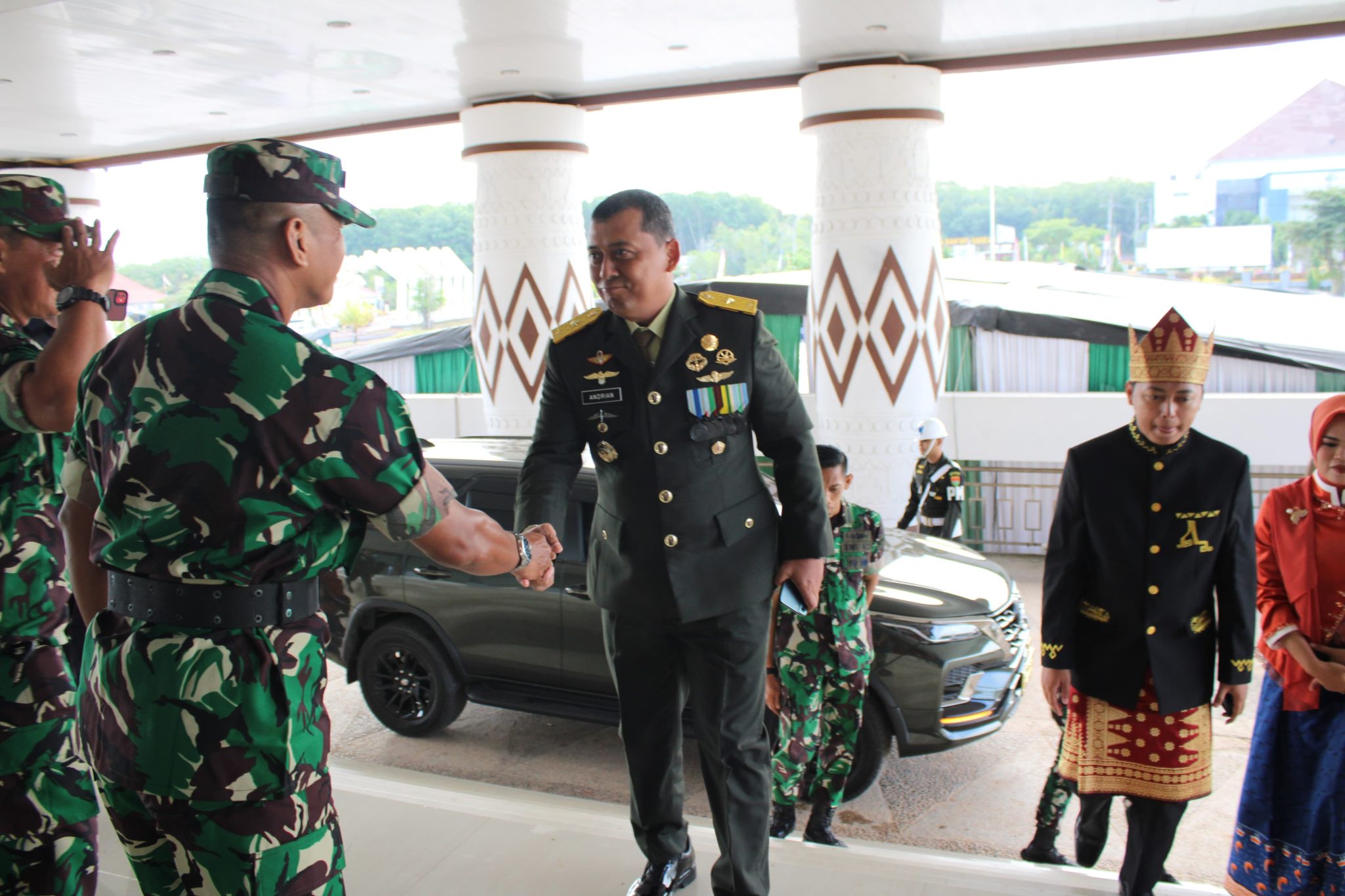 Kasdam XXI/Radin Inten Hadiri Upacara Peringatan HUT Kabupaten Mesuji ...